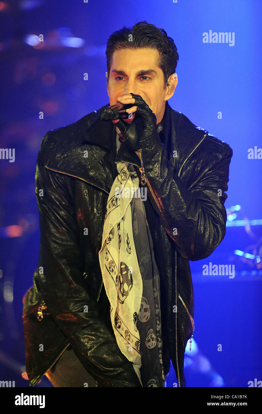 Mar 10, 2012 - Myrtle Beach, South Carolina; USA - Singer PERRY FARRELL ...