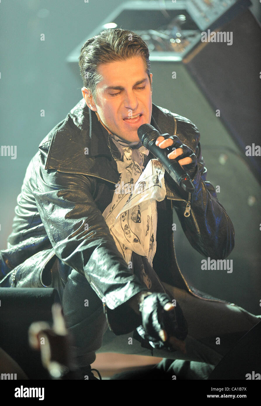 Mar 10, 2012 - Myrtle Beach, South Carolina; USA - Singer PERRY FARRELL ...