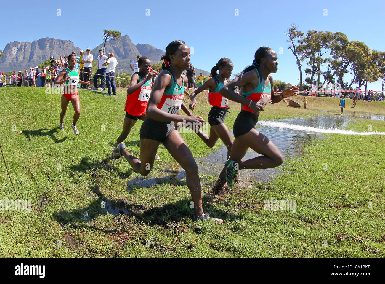 CAPE TOWN, SOUTH AFRICA, Sunday 18 March 2012, Joyce Chepkirui of Kenya ...