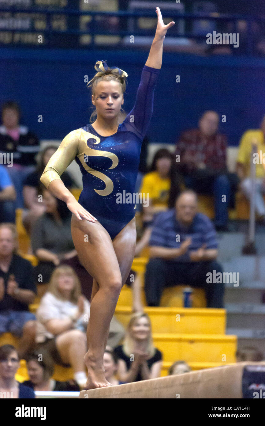 March 18, 2012 - Kent, Ohio, U.S - Marie Case of Kent State competes on ...