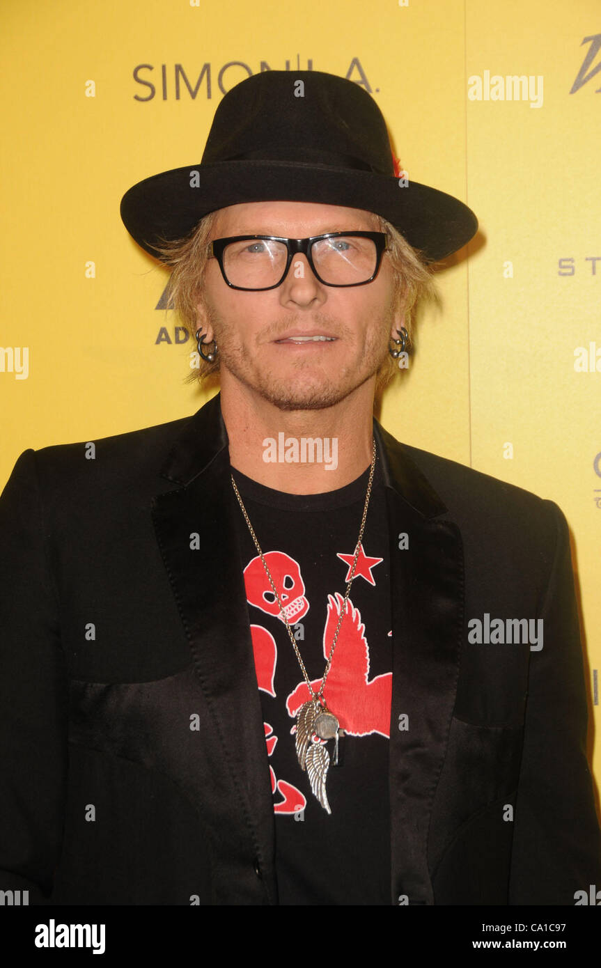 March 18, 2012 - Los Angeles, California, U.S. - Matt Sorum Attending ...