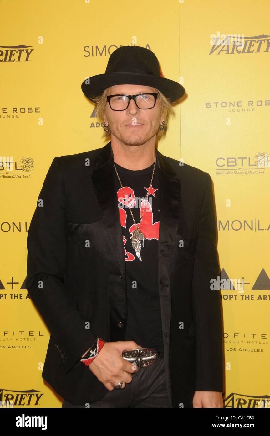 Matt Sorum at arrivals for Adopt the Arts Kick-Off Event, The Sofitel ...