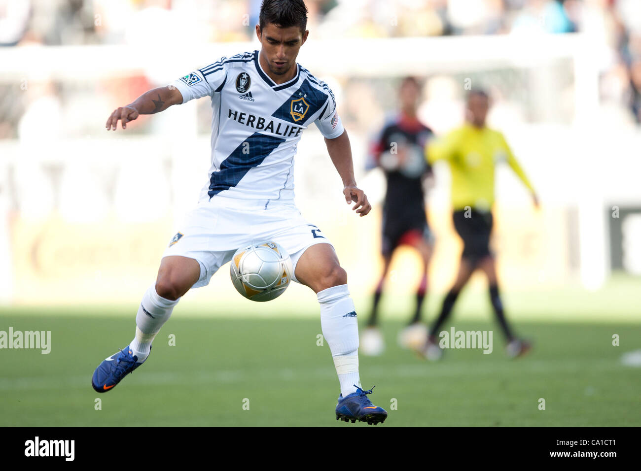 March 18, 2012 - Carson, California, U.S - Los Angeles Galaxy defender ...