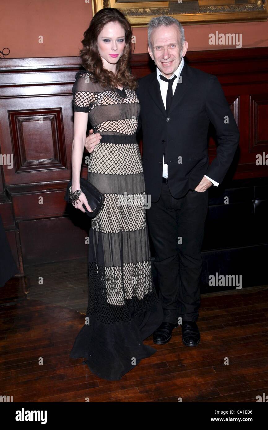 Coco Rocha, Jean Paul Gaultier at arrivals for Lycee Francais De New ...