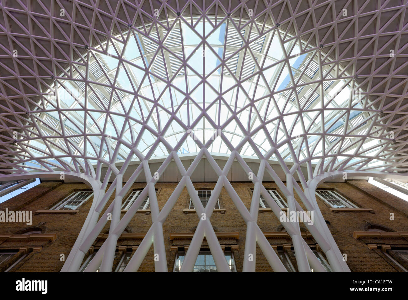 The spectacular new roof by architects Stanton Williams makes the most ...
