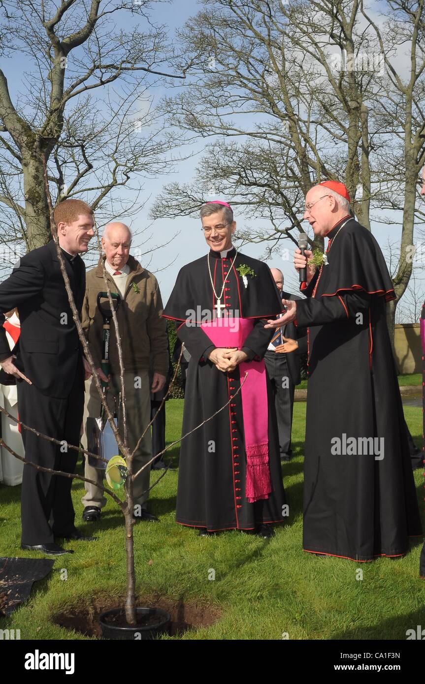 Archbishop Charles Brown, Papal Nuncio to Ireland, plants an Armagh ...