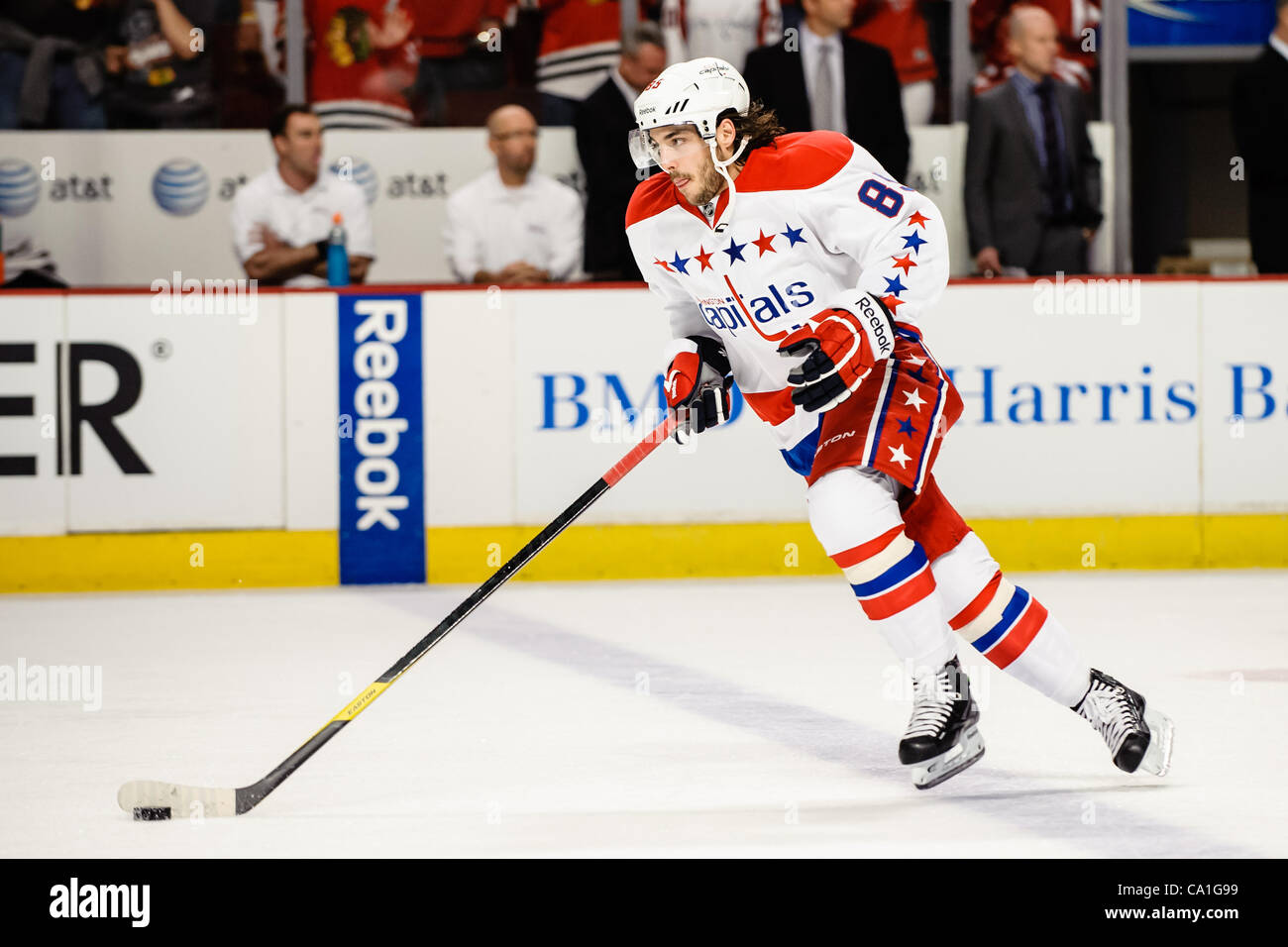 Mar. 18, 2012 - Chicago, Illinois, U.S - Washington center Mathieu ...