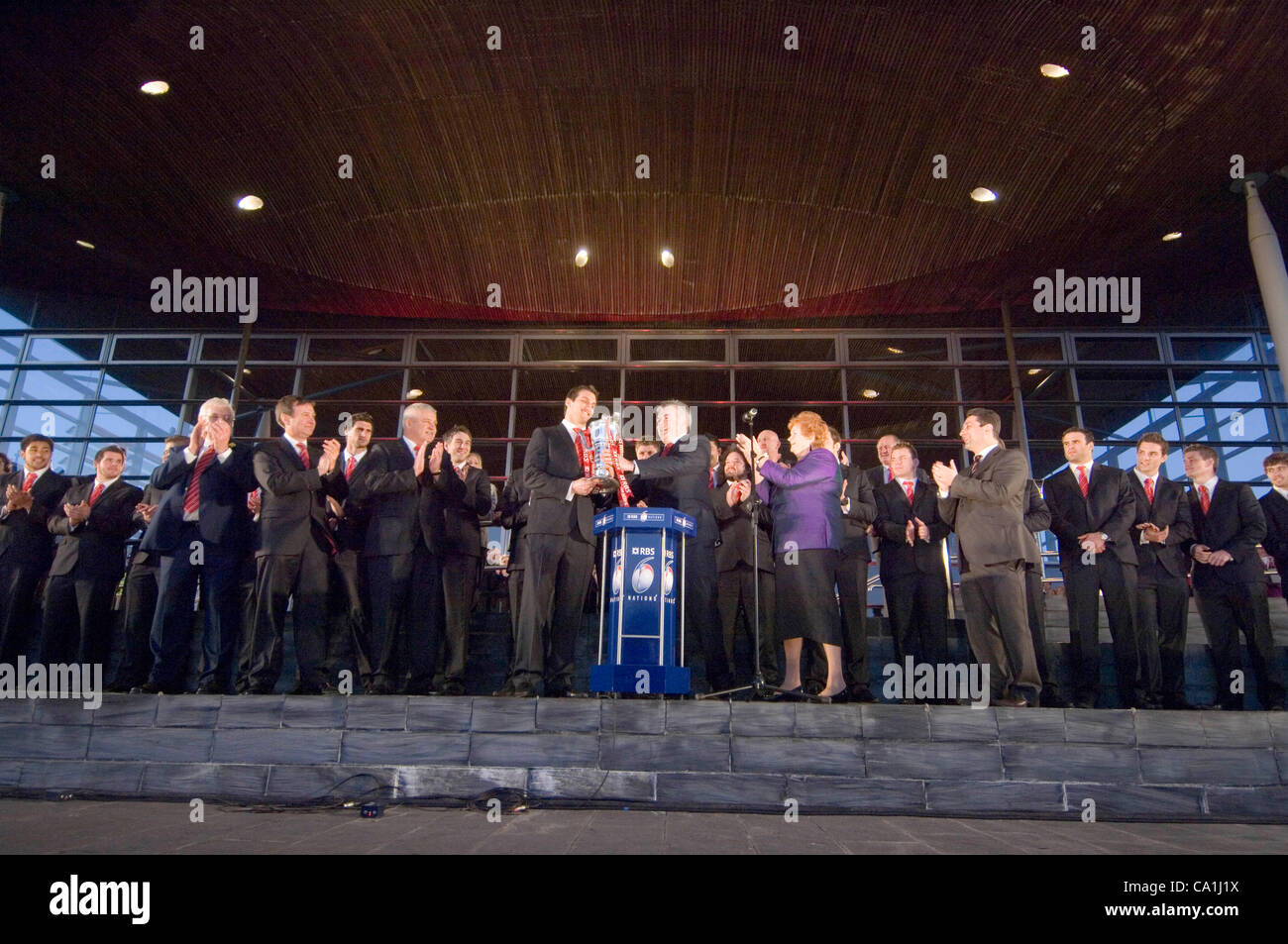 Rugby Grand Slam Trophy High Resolution Stock Photography and Images ...