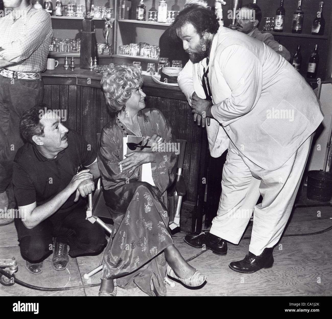 JOAN BLONDELL with Victor Buono and producer director writer Carl K ...