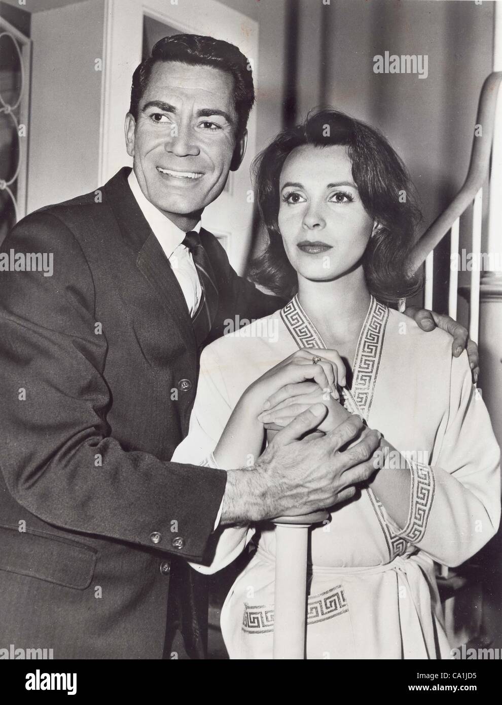 CLAIRE BLOOM Anthony George.T.V. program Checkmate 1961.Supplied by ...