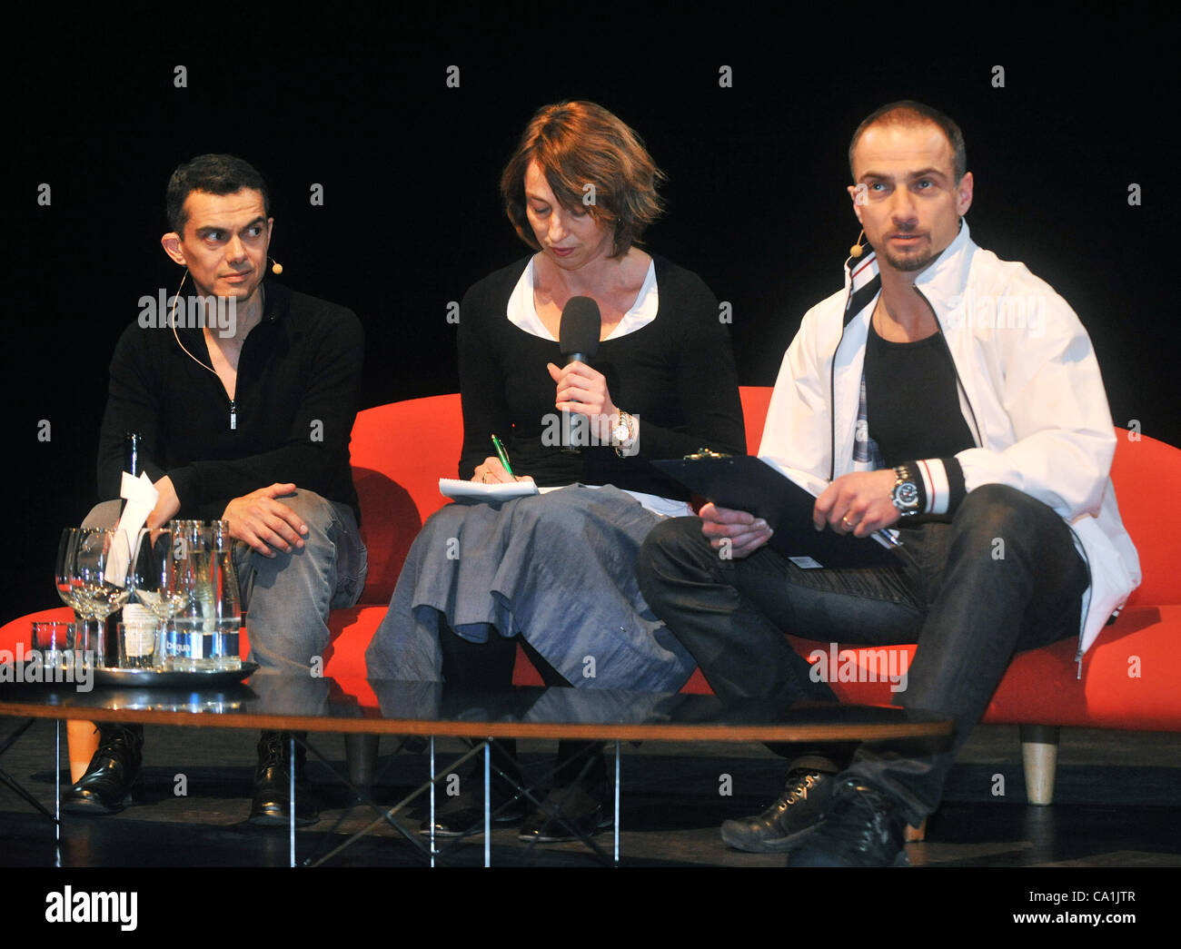 Mexican choreographer Javier Torres (left) and artistic director of ...