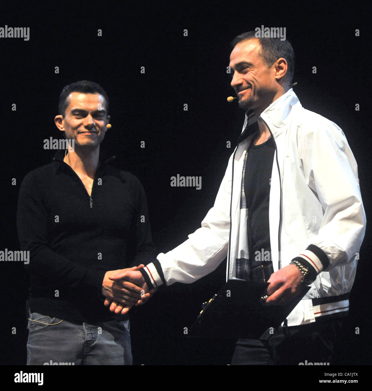 Mexican choreographer Javier Torres (left) and artistic director of ...