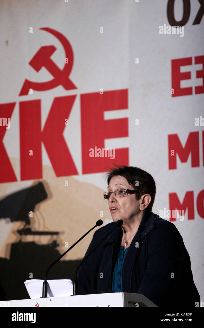 March 20, 2012 - Athens, Greece - General Secretary of the Greek ...