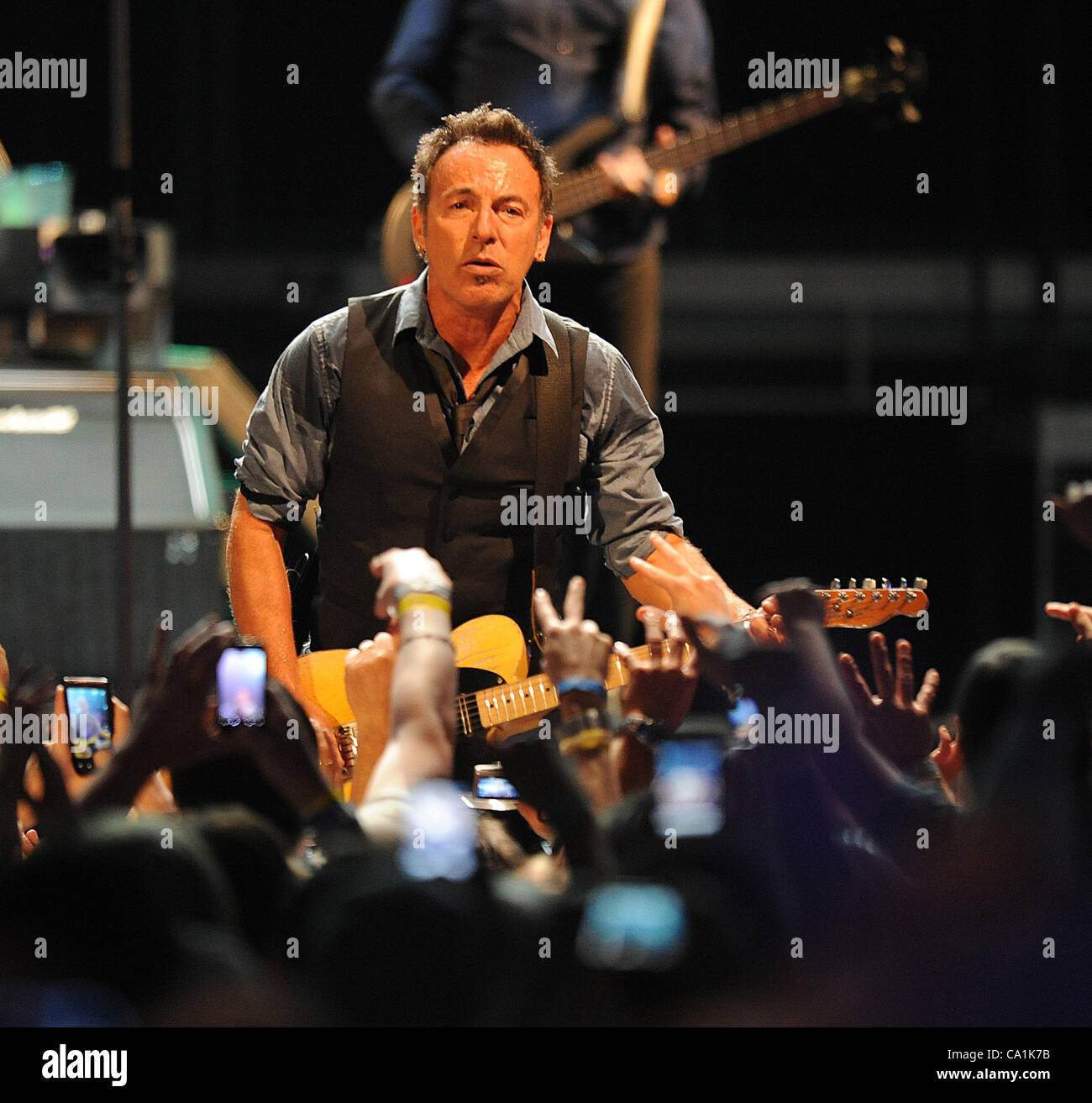 Mar 19, 2012 - Greensboro, North Carolina; USA - Musician BRUCE ...