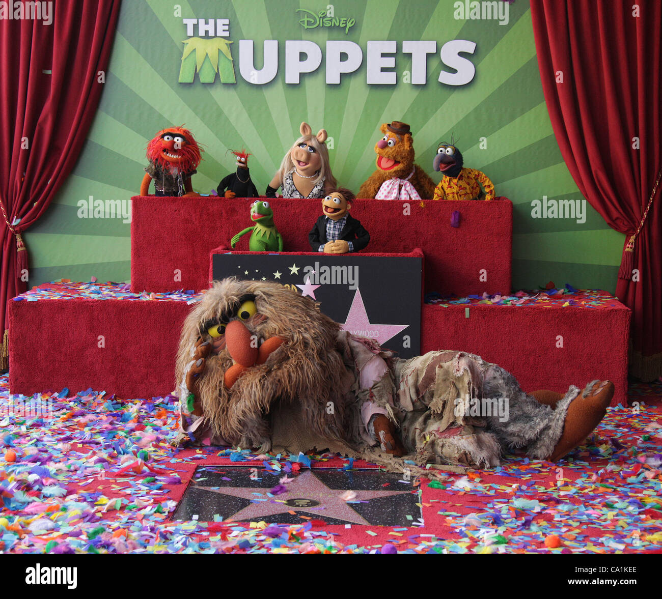 Muppets hollywood walk hi-res stock photography and images - Alamy