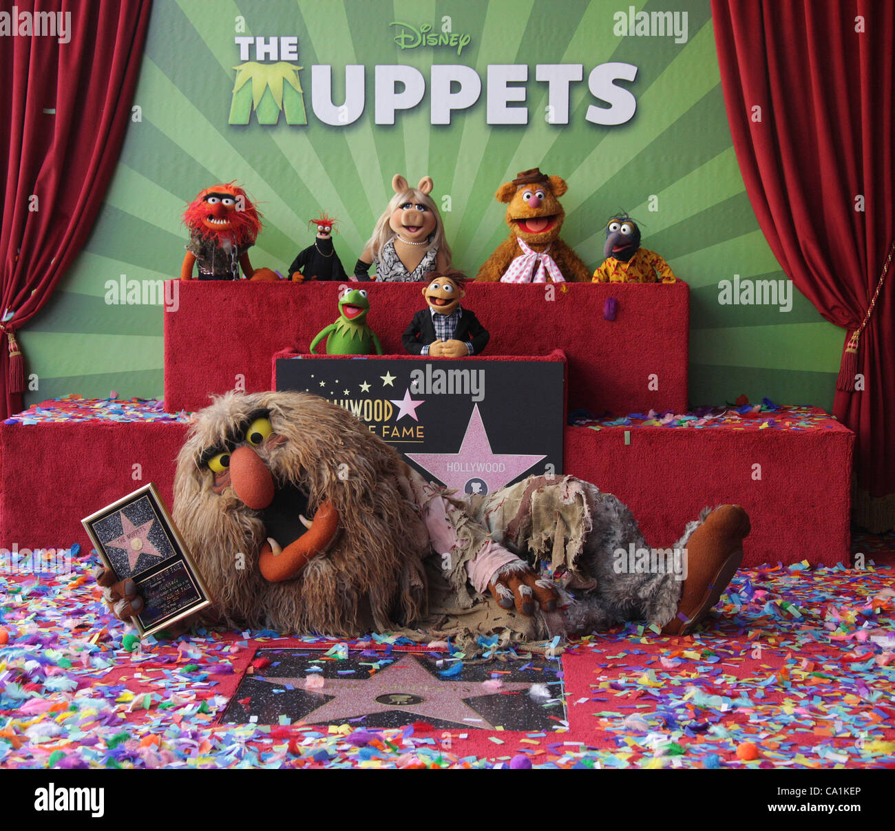 Muppets hollywood walk hi-res stock photography and images - Alamy
