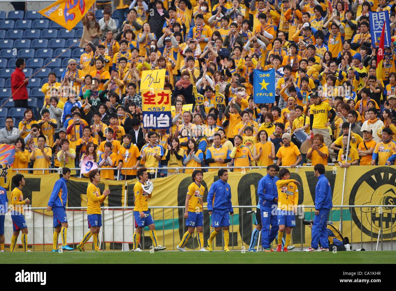 Vegalta Sendai team group, MARCH 20, 2012 - Football /Soccer : 2012 J ...