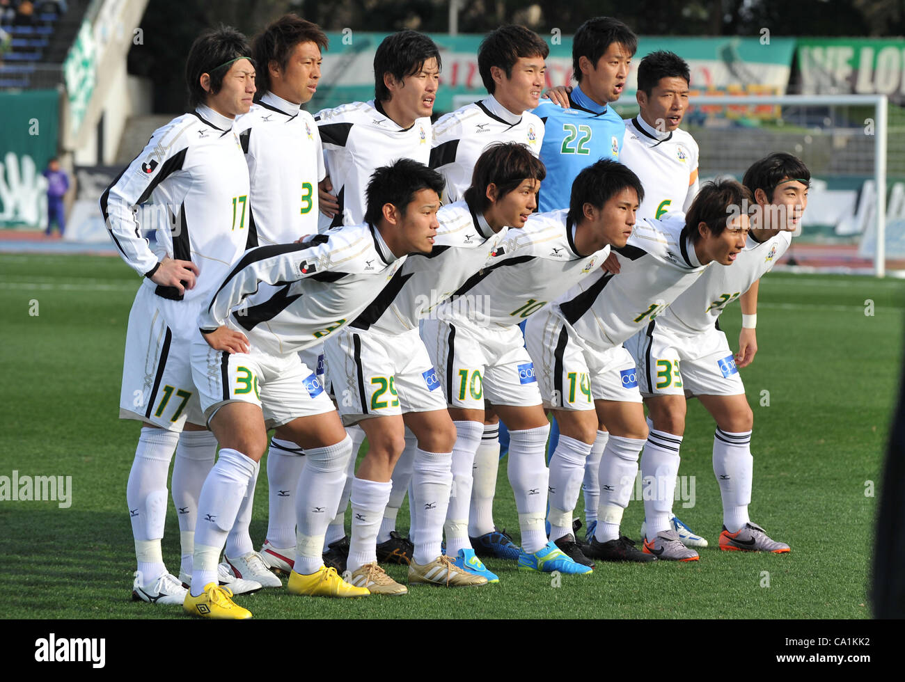 Fc gifu team group line up hi-res stock photography and images - Alamy