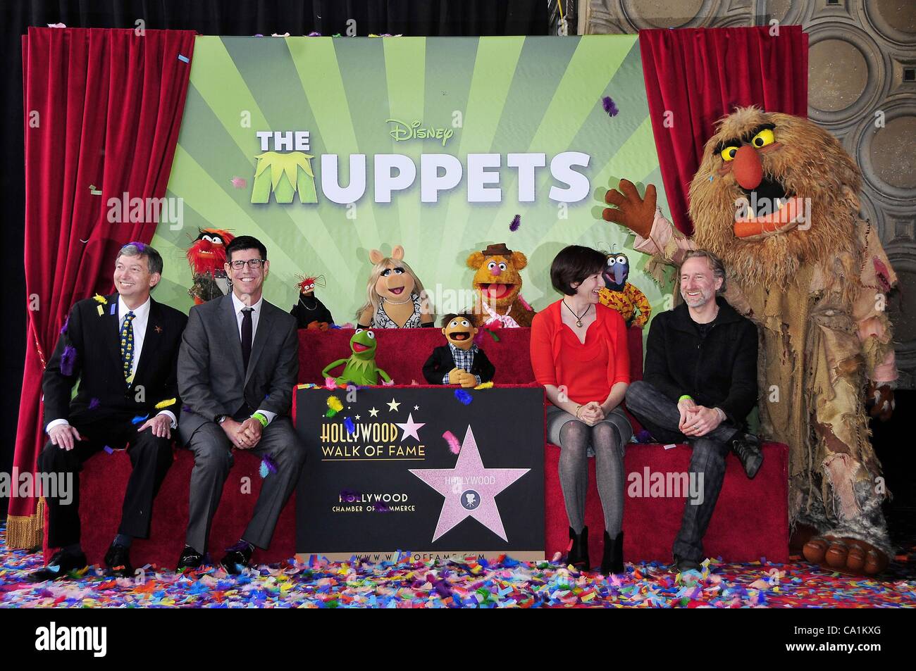 Leron Gubler, Animal, Rich Ross, Pepe, Kermit, Miss Piggy, Walter ...