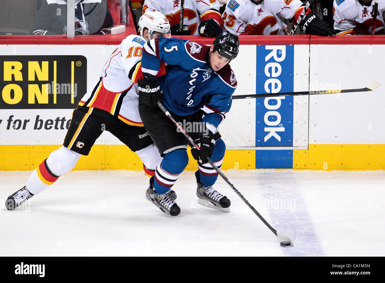 March 20, 2012 - Denver, Colorado, United States - Colorado Avalanche ...