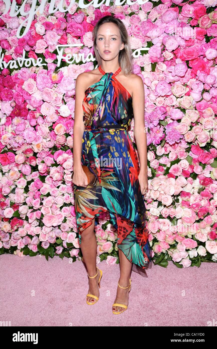 Rachel Chandler Guinness at arrivals for Salvatore Ferragamo Signorina ...