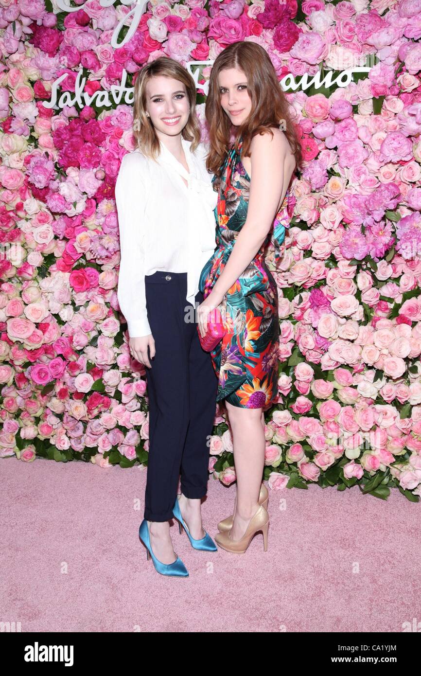 Emma Roberts, Kate Mara at arrivals for Salvatore Ferragamo Signorina ...