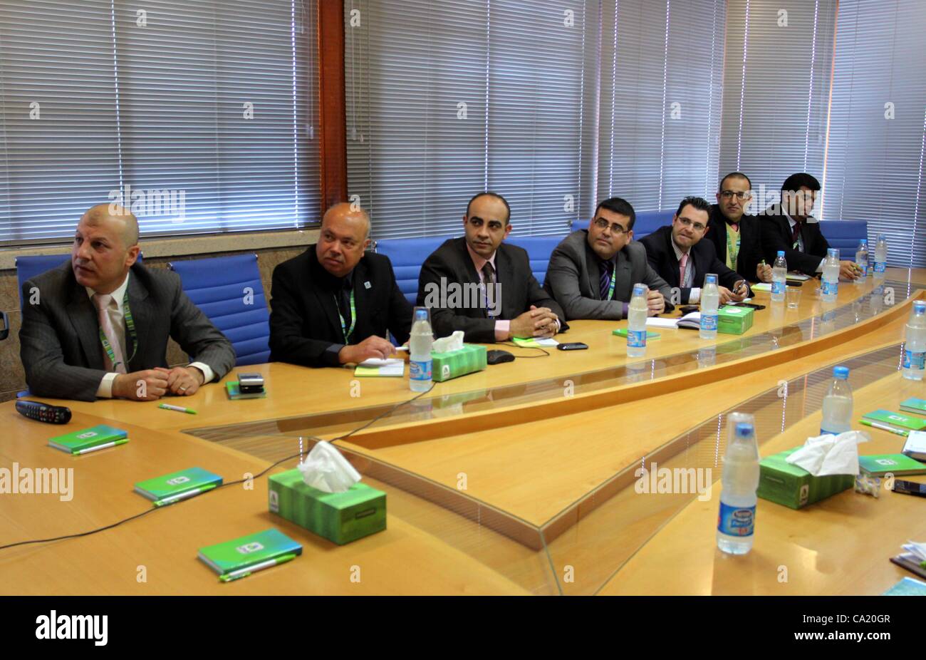 March 21, 2012 - Gaza City, Gaza Strip, Palestinian Territory - Jawwal ...