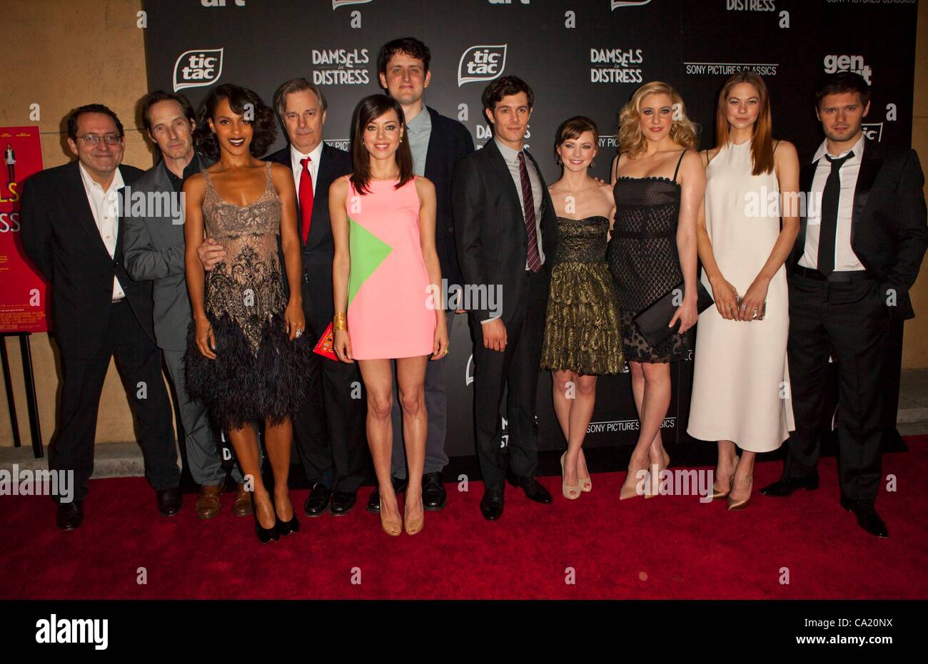 Cast of 'Damsels In Distress' at arrivals for DAMSELS IN DISTRESS ...