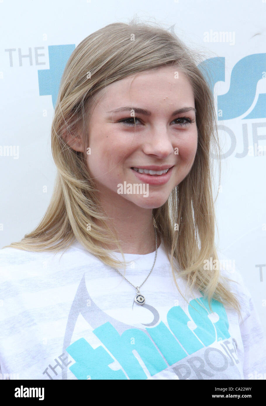March 22, 2012 - Los Angeles, California, U.S. - Allie Gonino. The ...