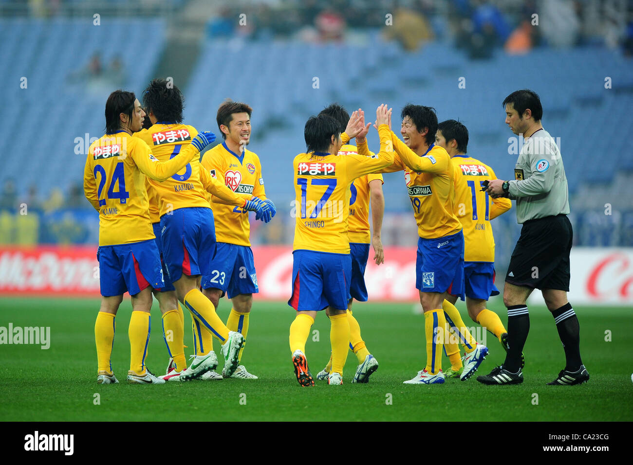 Vegalta Sendai team group, MARCH 17, 2012 - Football / Soccer : Vegalta ...