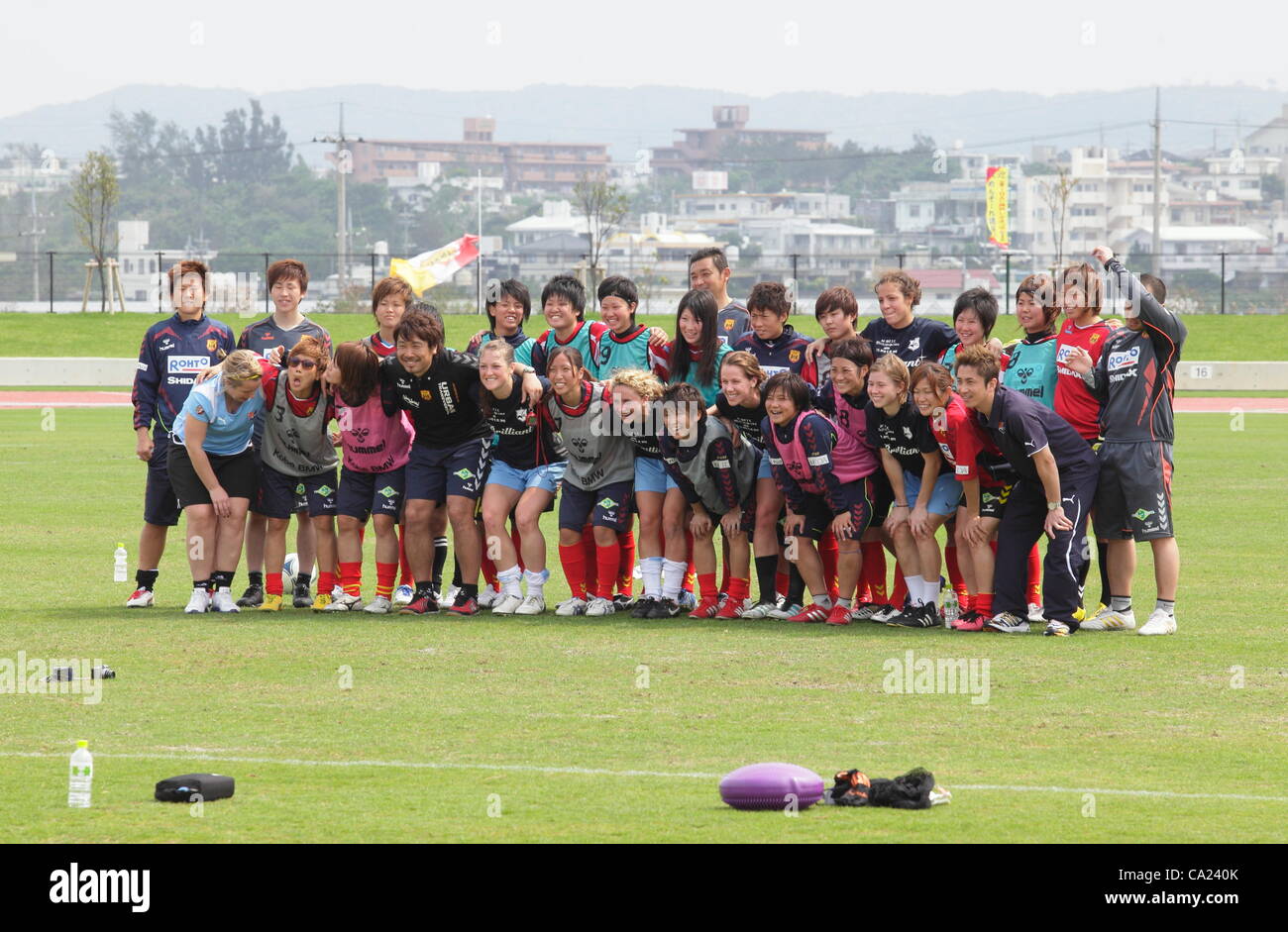 INAC Kobe Leonessa team group, MARCH 22, 2012 - Football / Soccer ...