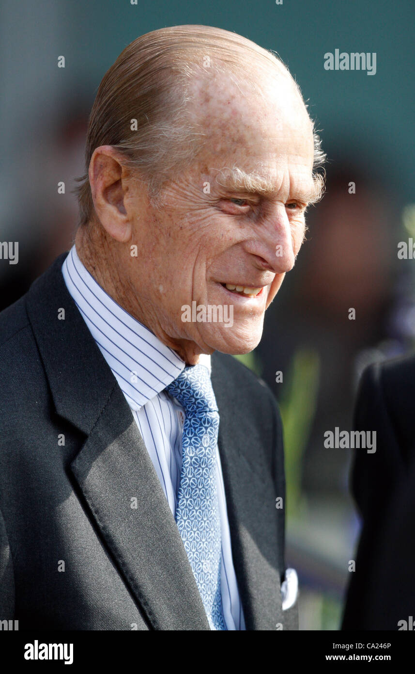 PRINCE PHILIP THE DUKE OF EDINBURGH 23 March 2012 MANCHESTER EYE ...