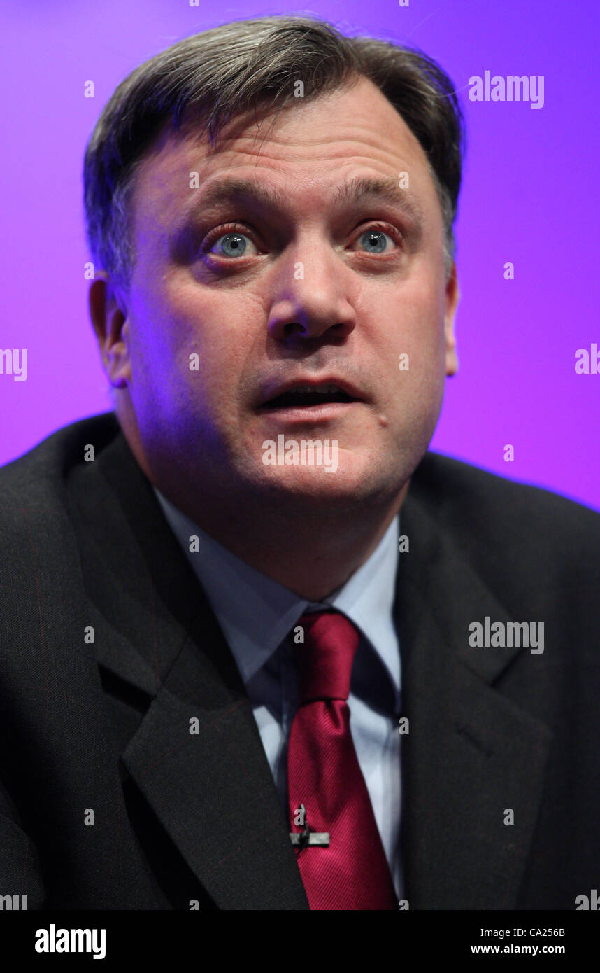 ED BALLS MP SHADOW CHANCELLOR 23 March 2012 THE SPA COMPLEX SCARBOROUGH ...
