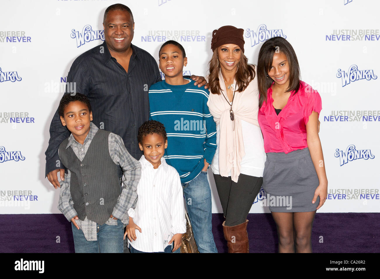 Feb. 8, 2011 - Los Angeles, California, U.S - RODNEY PEETE and HOLLY ...