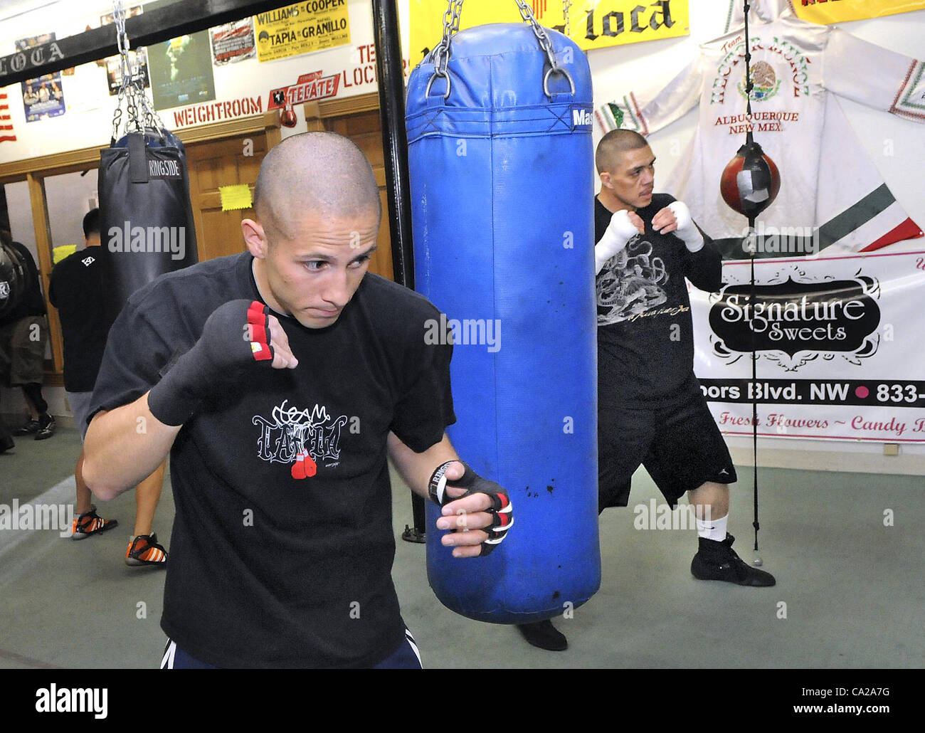 March 24, 2012 - Albuquerque, NM, U.S. - left to right Archie Ray ...
