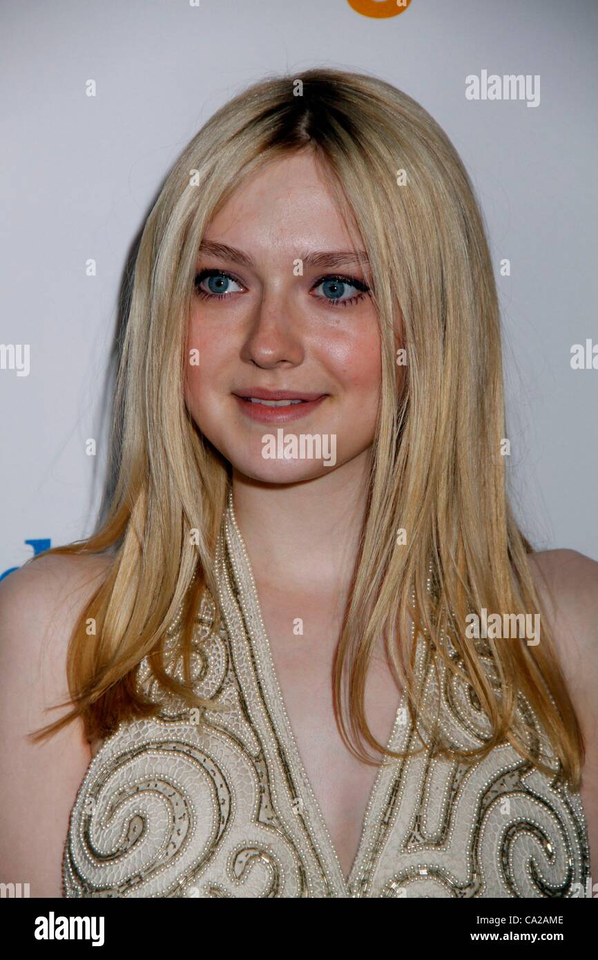 Dakota Fanning at arrivals for 23rd Annual GLAAD Media Awards in NYC ...