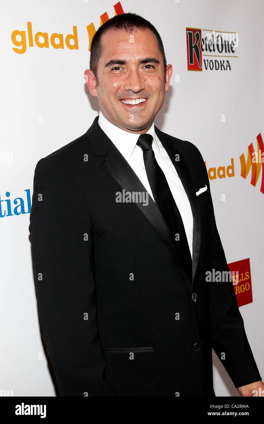 Mike Thompson at arrivals for 23rd Annual GLAAD Media Awards in NYC ...