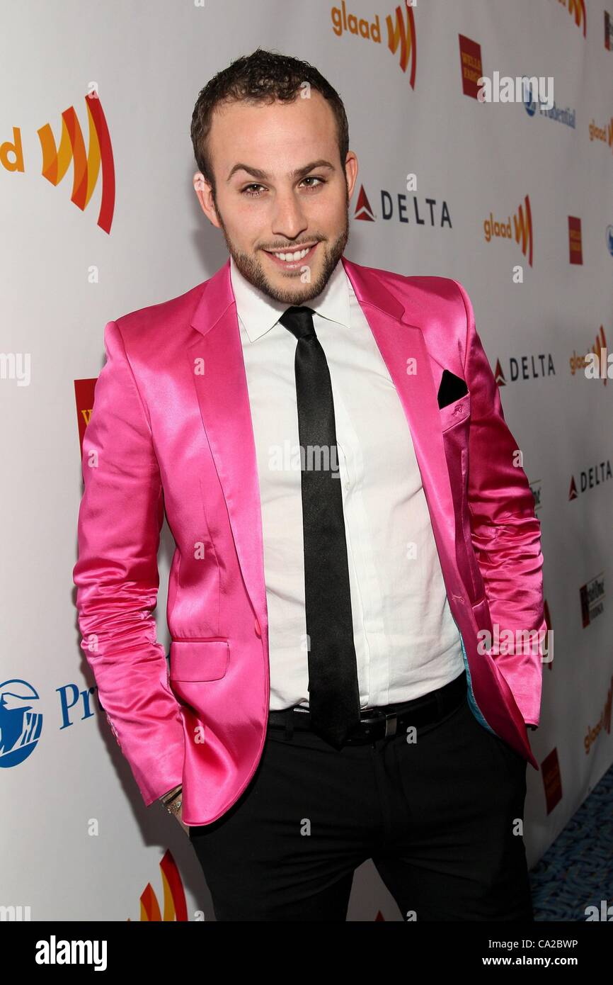 Micah Jesse at arrivals for 23rd Annual GLAAD Media Awards in NYC ...