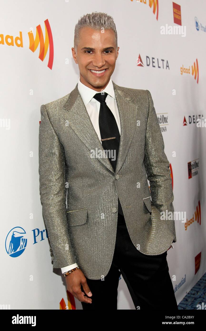 Jay Manuel at arrivals for 23rd Annual GLAAD Media Awards in NYC ...