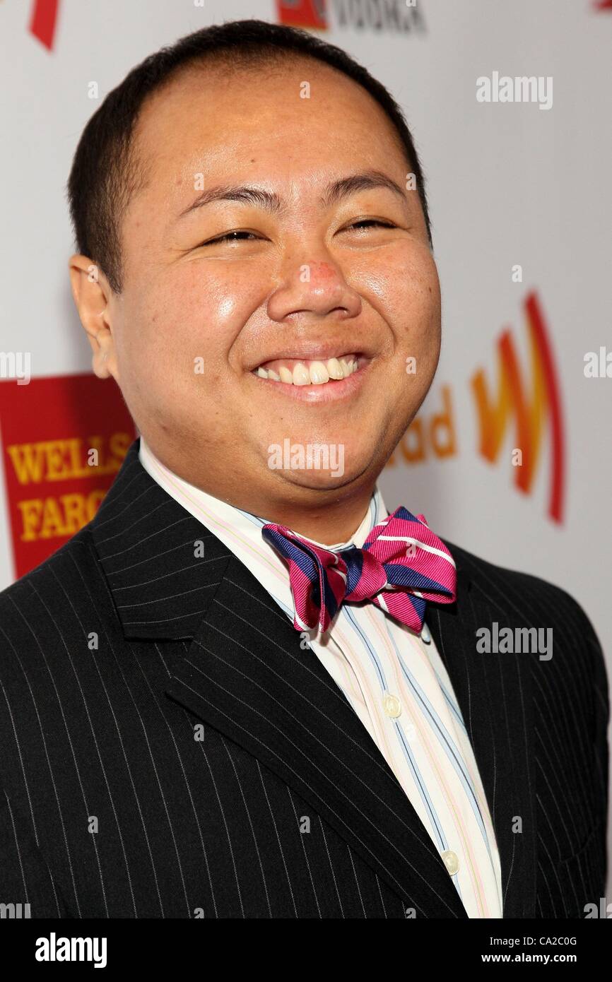 Kit Yan at arrivals for 23rd Annual GLAAD Media Awards in NYC, Marriott ...