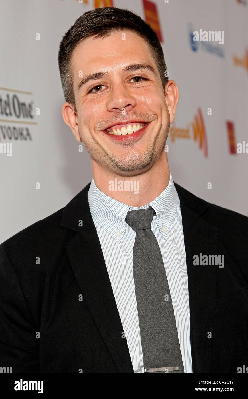 Stephen Karam at arrivals for 23rd Annual GLAAD Media Awards in NYC ...