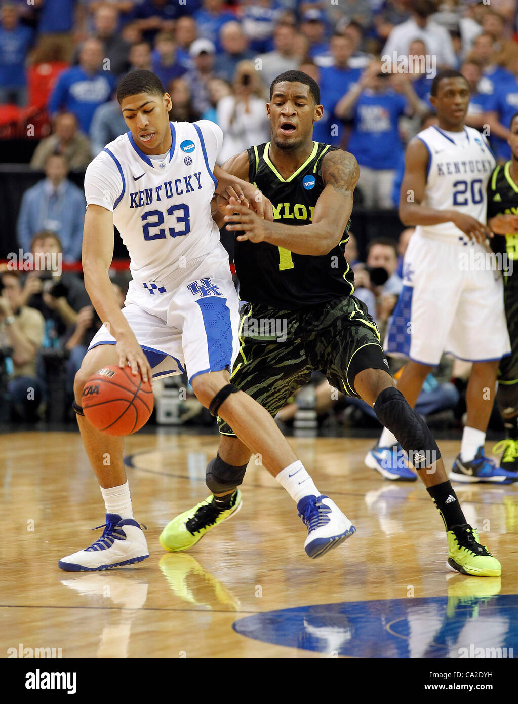 March 25, 2012 - Atlanta, GA, USA - Kentucky Wildcats forward Anthony ...