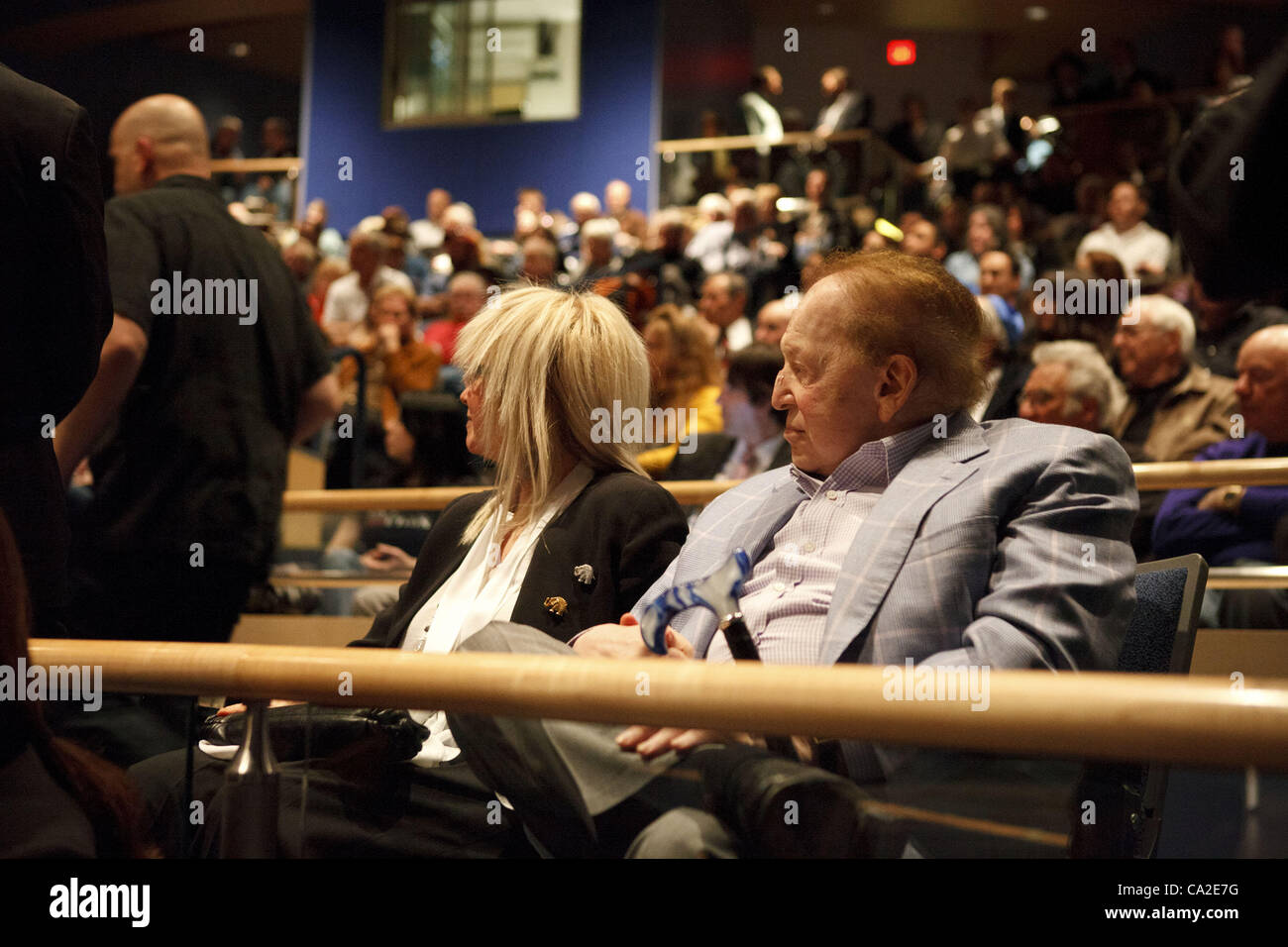 Dr miriam adelson hi-res stock photography and images - Alamy