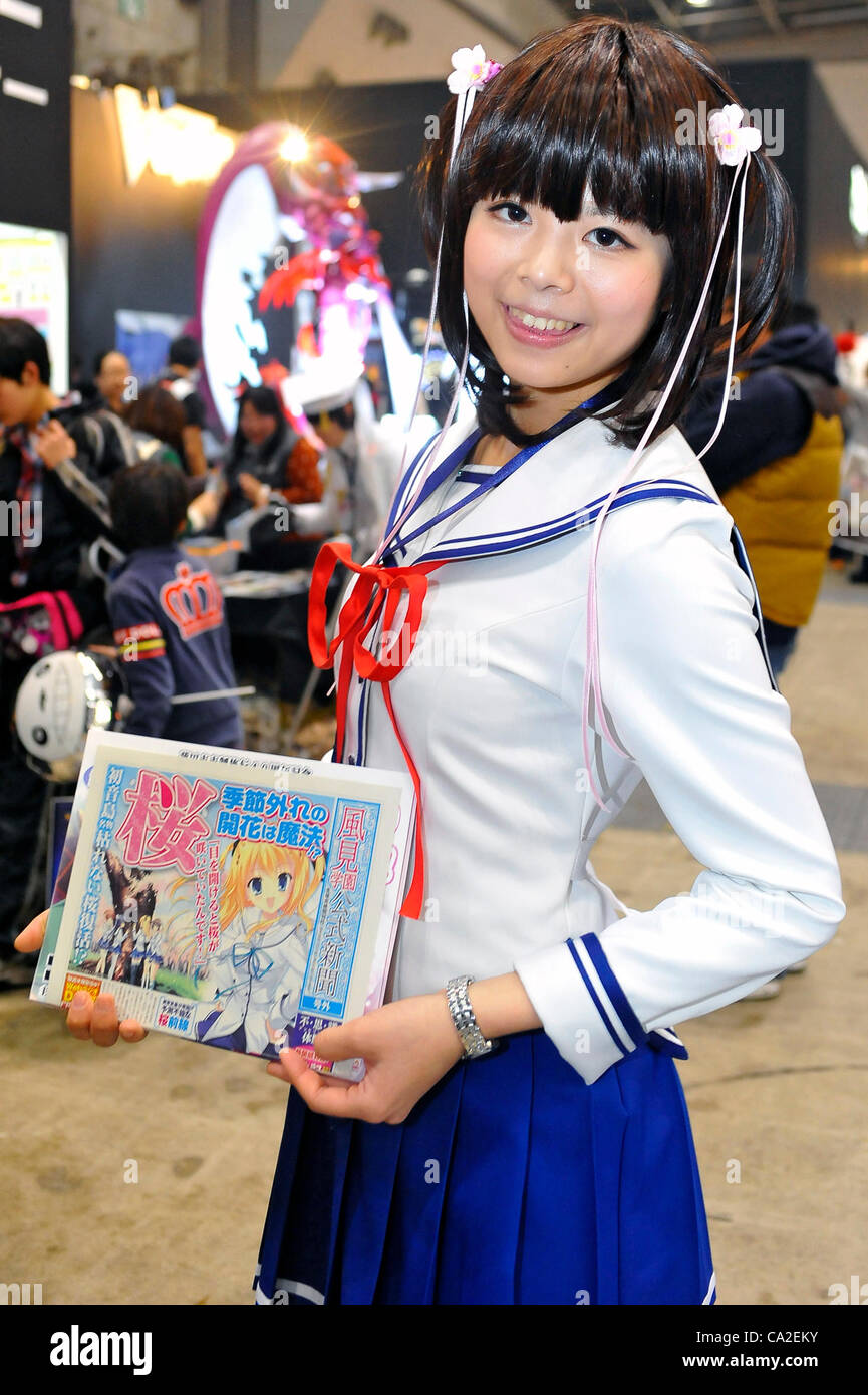 Tokyo, Japan - March 24: A model posed at Tokyo International Anime ...