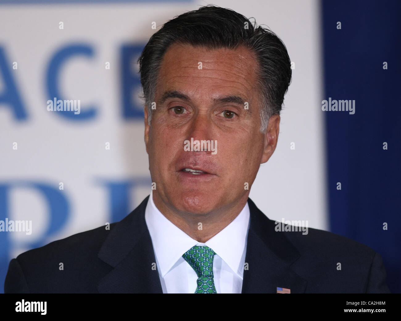 MITT ROMNEY MITT ROMNEY CAMPAIGN EVENT SAN DEIGO CALIFORNIA USA 26 ...
