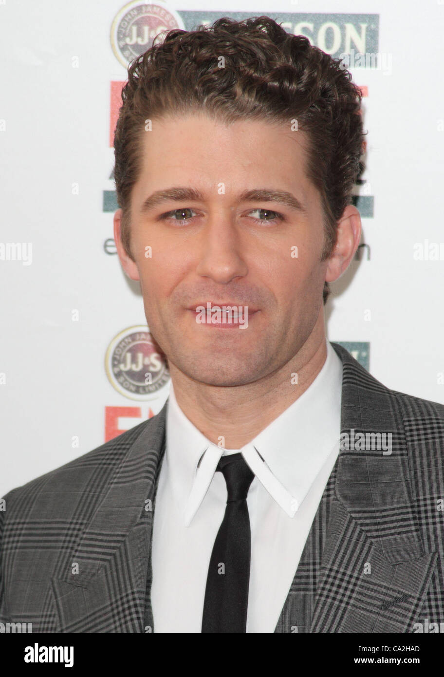 London - Matthew Morrison attends the Jameson Empire Film Awards at the ...
