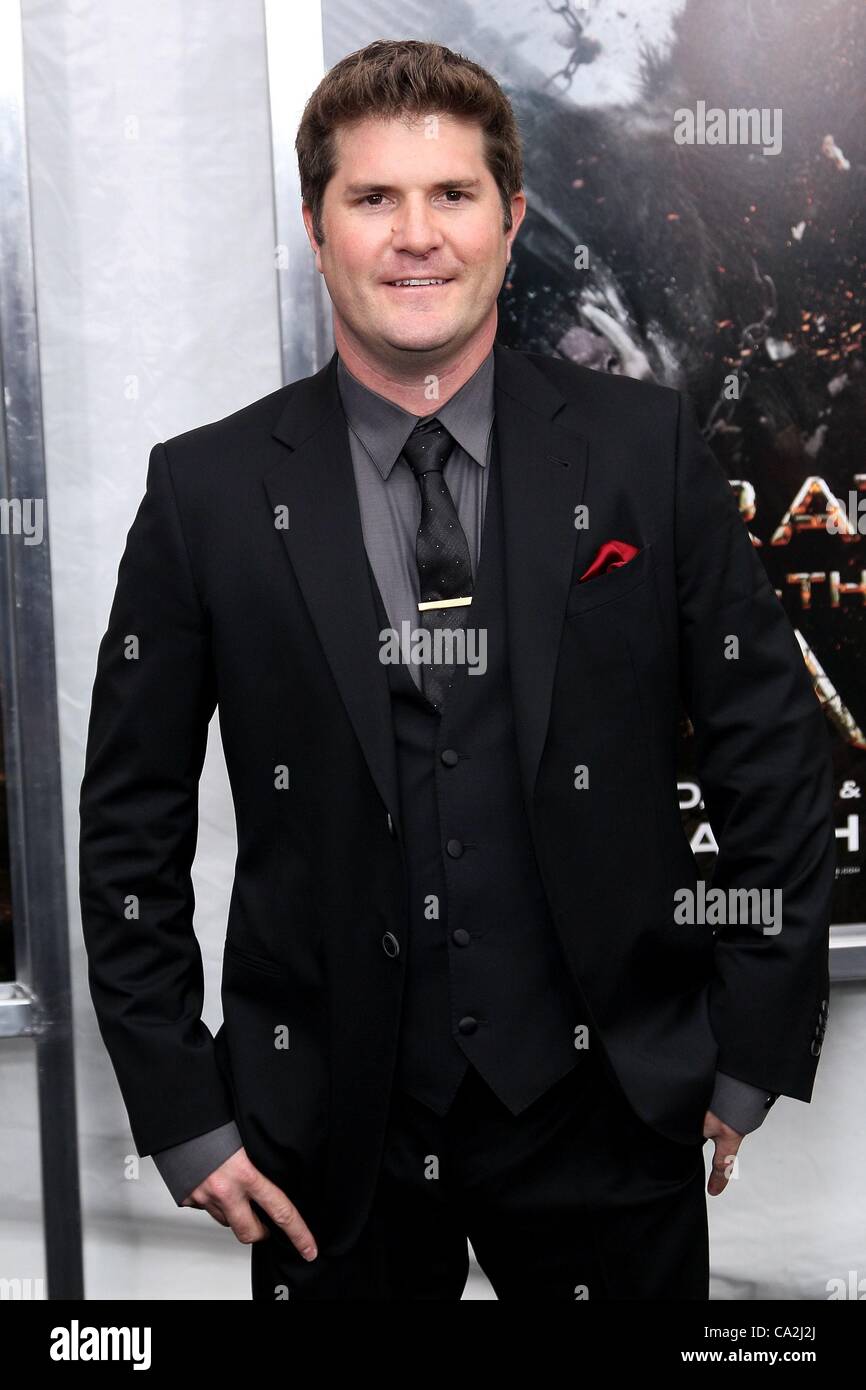 Jonathan Liebesman at arrivals for WRATH OF THE TITANS Premiere, AMC ...