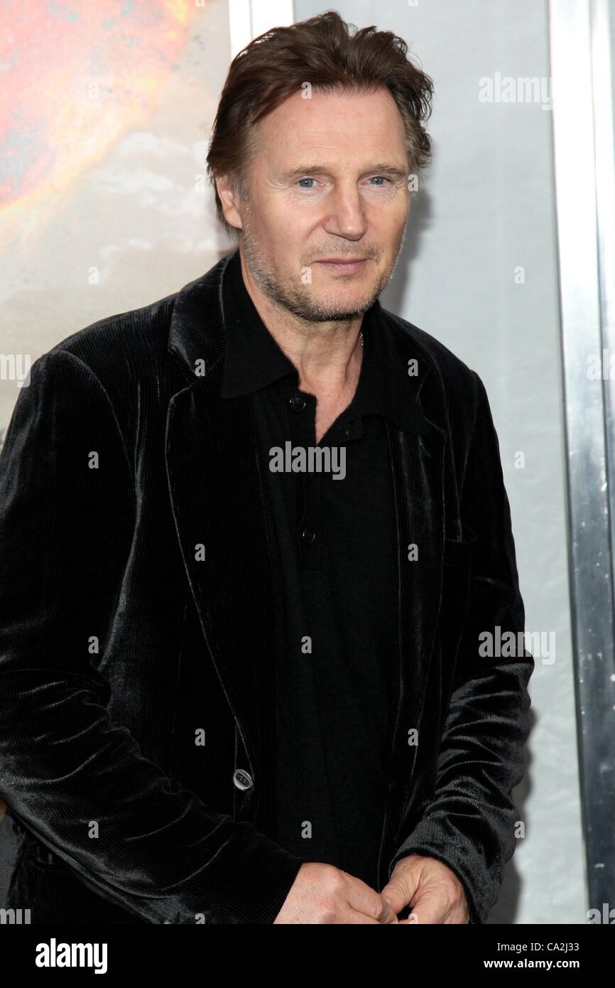 Liam Neeson at arrivals for WRATH OF THE TITANS Premiere, AMC Loews ...