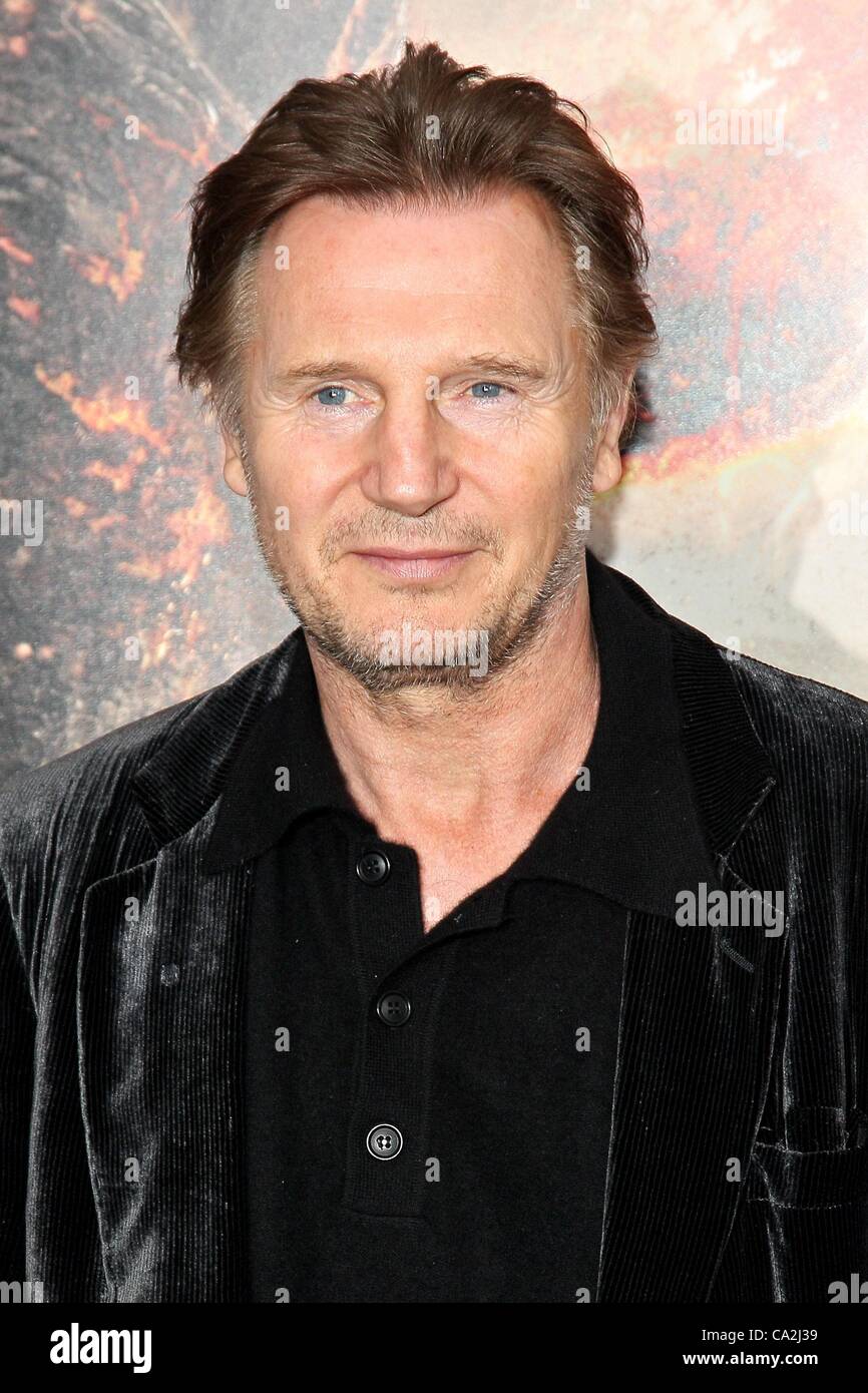 Liam Neeson at arrivals for WRATH OF THE TITANS Premiere, AMC Loews ...