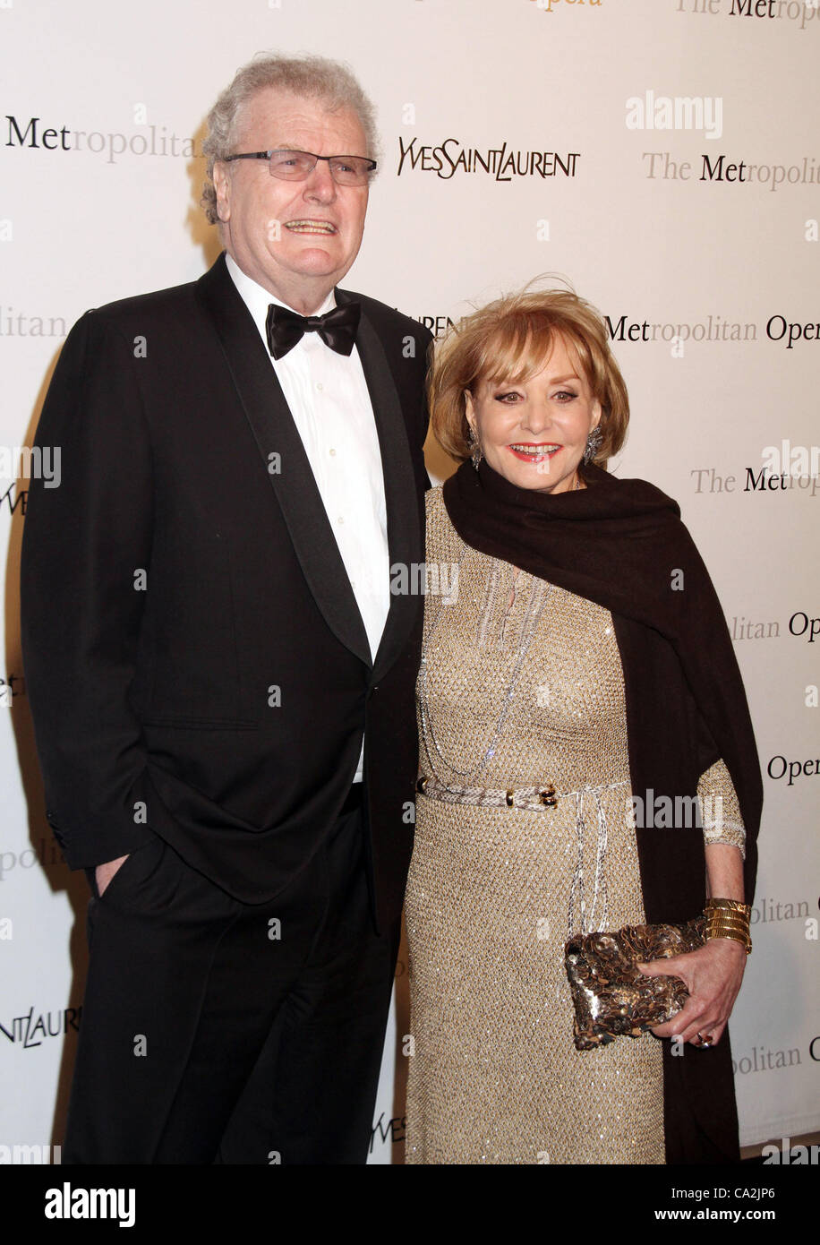 March 26, 2012 - Ny, New York, U.S. - HOWARD STRINGER and BARBARA ...